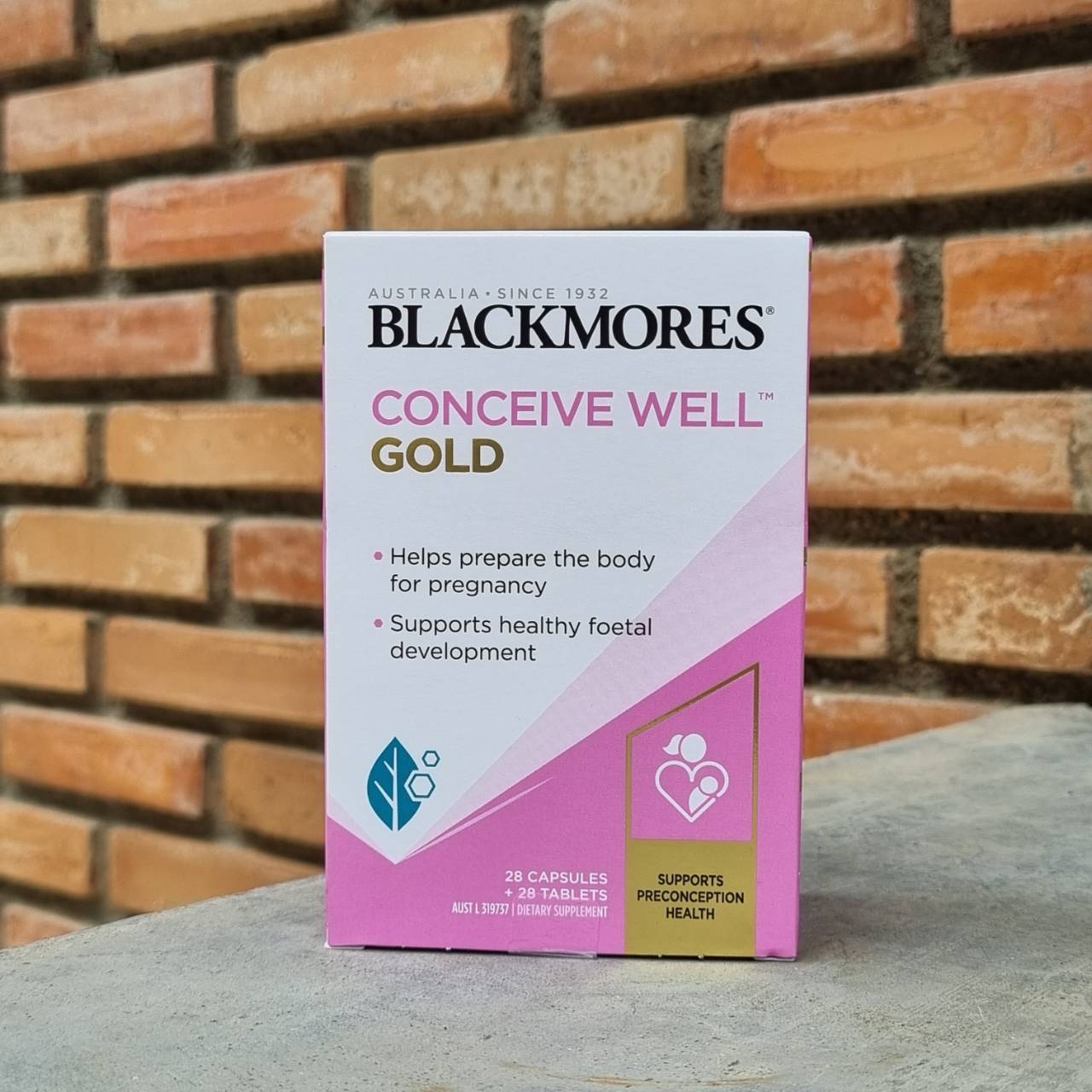 Blackmores Conceive Well Gold (CoQ10+Folic) 1 กล่อง | Skincare-Delivery.com