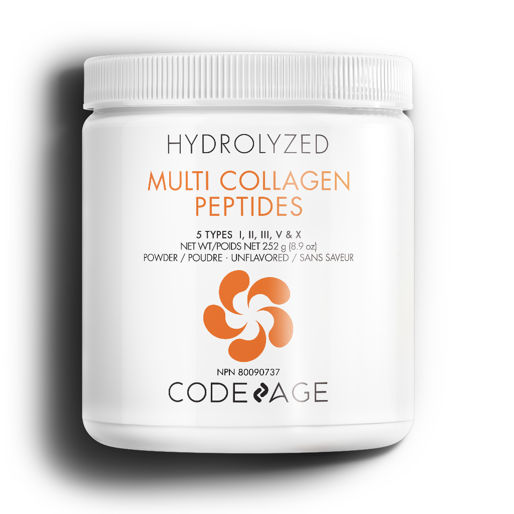 Codeage Hydrolyzed Multi Collagen Peptides Powder 8.9 oz. คอลลาเจนเปปไ ...