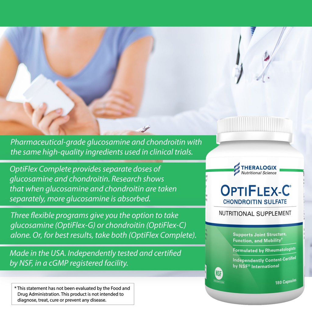 Theralogix OptiFlex-C (OptiFlex Joint Health Supplements) 90 days ...