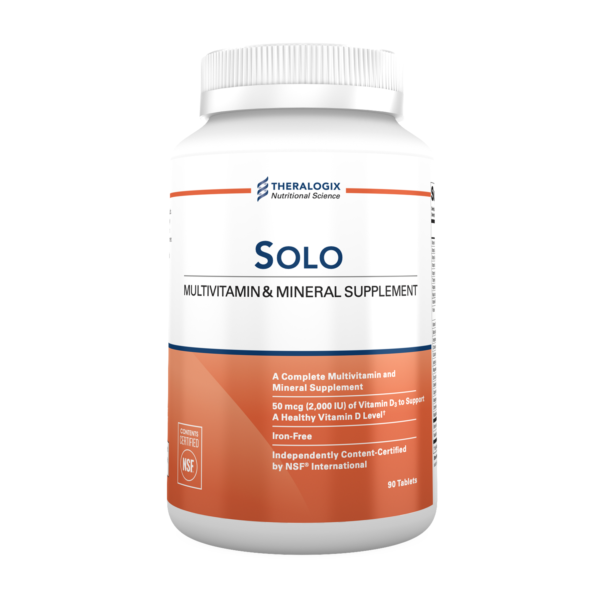 Theralogix Solo Multivitamin & Mineral Supplement วิตามินวัยทอง (90 ...