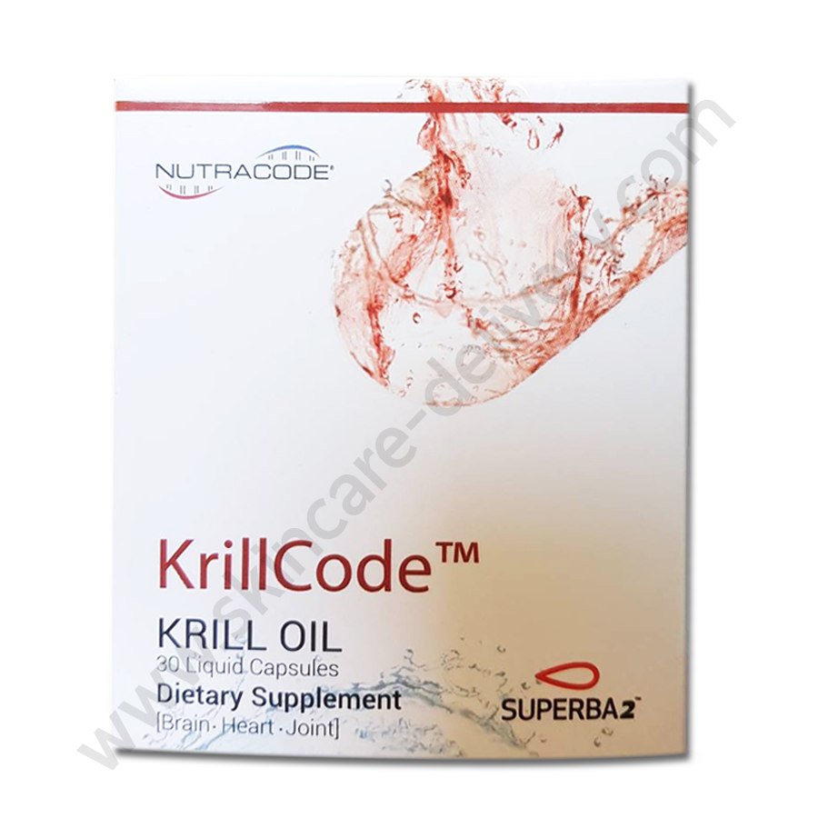 Krill oil (krillcode) Nutracode น้ำมันกุ้งคริลล์ 1 กระปุก (30 แคปซูล ...